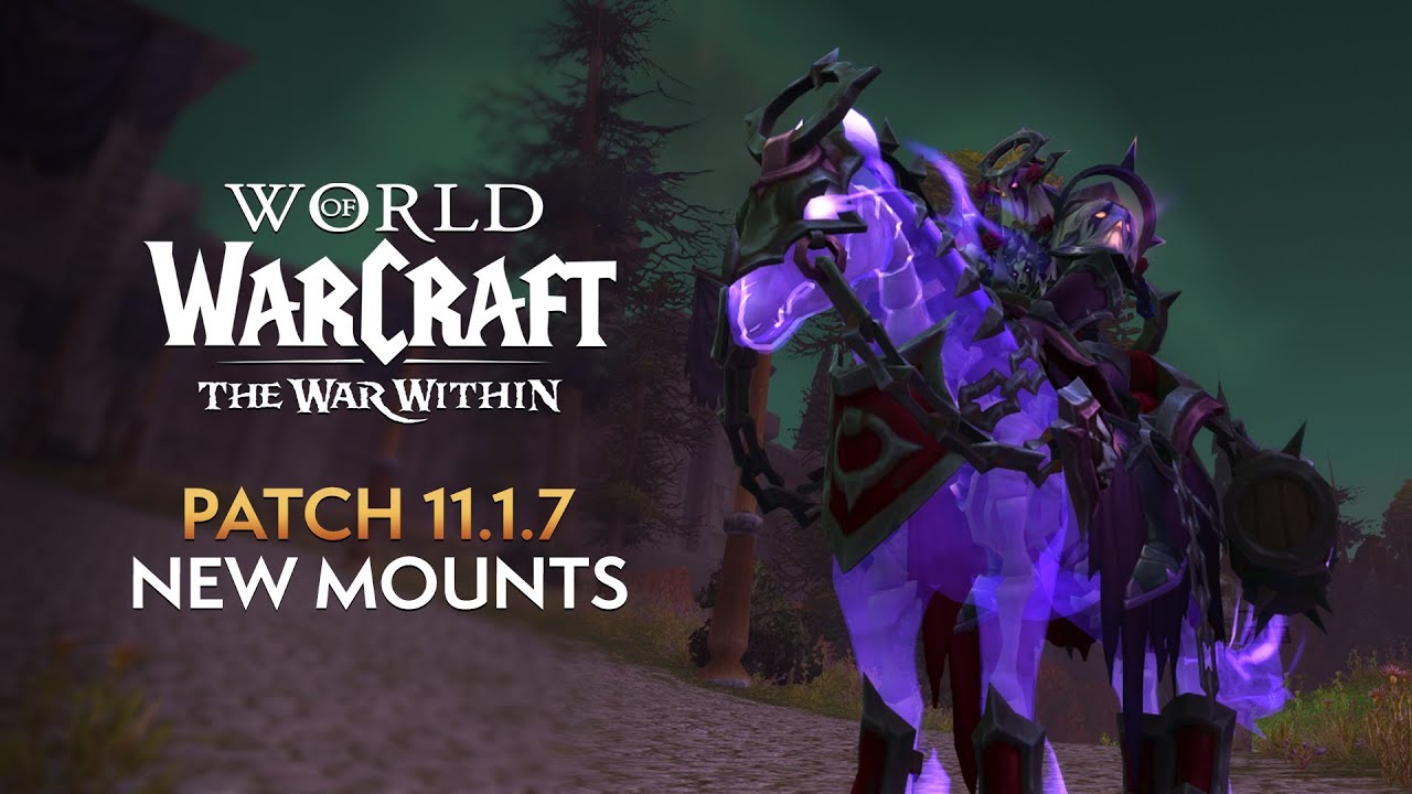 The 16 new mounts coming in patch 11.1.7 & where to find them