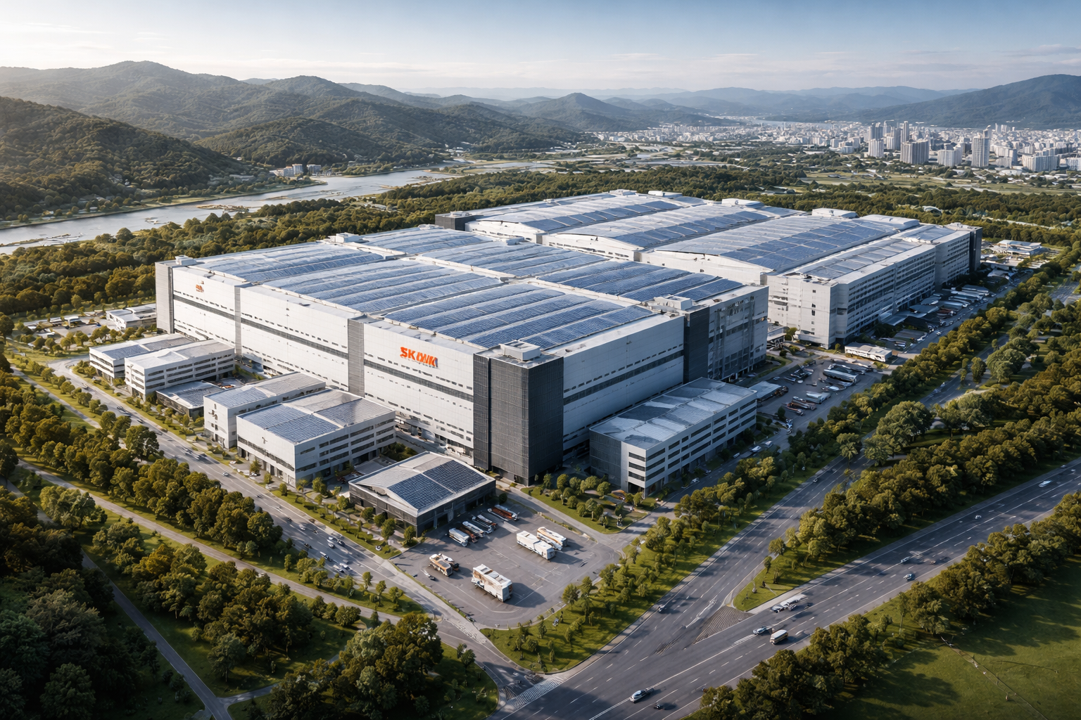 SK Hynix stock soars 7%, drives KOSPI to all-time high above 8,000
