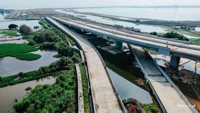 Wijaya Karya (WIKA) catat progres 83,39% proyek Tol Semarang–Demak Seksi 1B