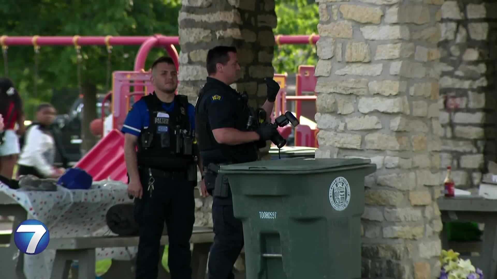 Woman taken to hospital after shooting at local park
