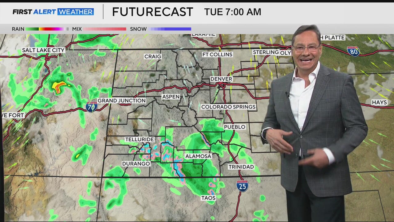 Warm temps with wind kicking up on Tuesday