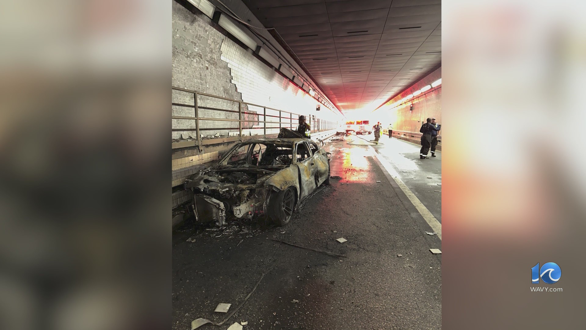 Driver charged after fiery HRBT crash