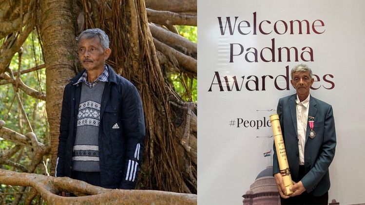 President Murmu confers Padma Shri on Meghalaya's Hally War for ...