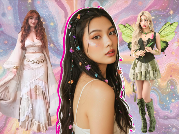 Move over clean girl minimalism, fairycore summer is peaking in fashion ...