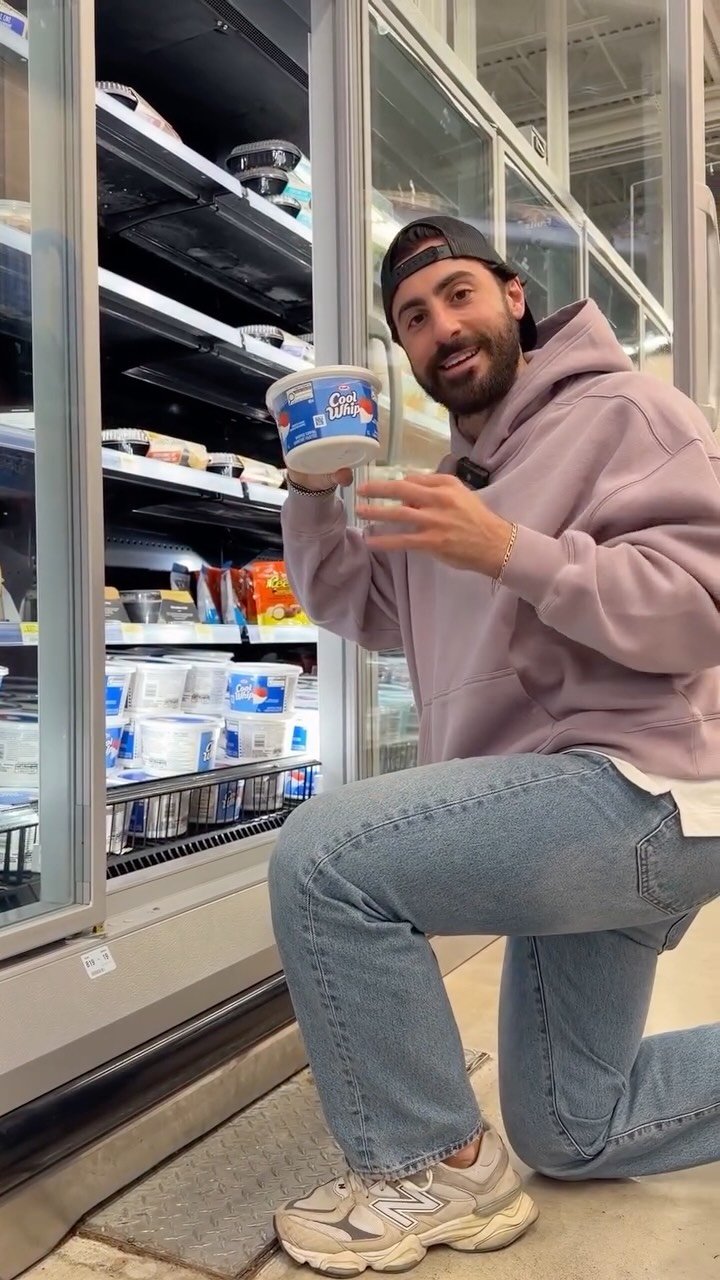 This whipped cream has nearly no cream