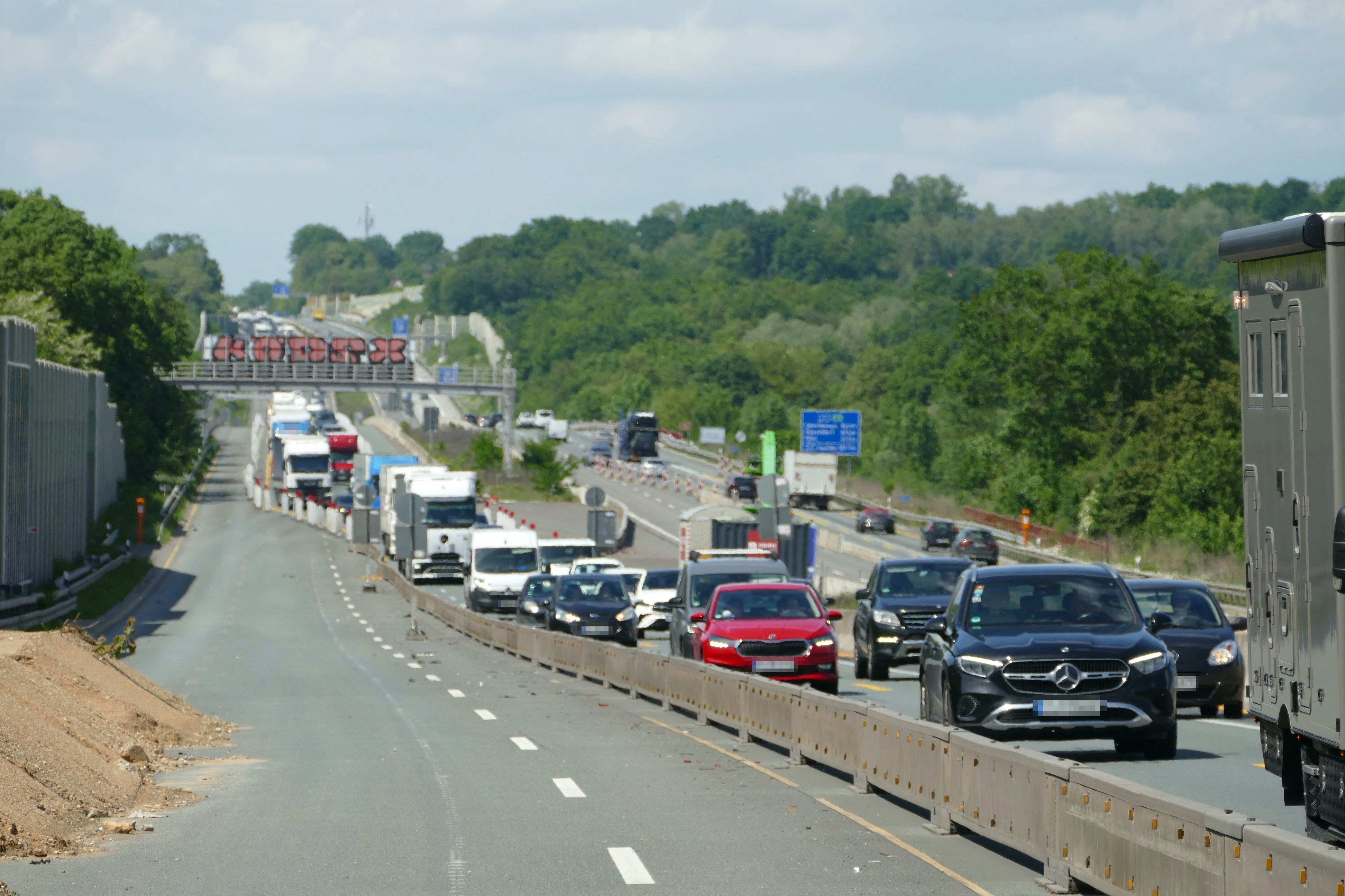 Bis Sommer 2027: Fragen und Antworten zur Teilsperrung am Autobahnkreuz ...
