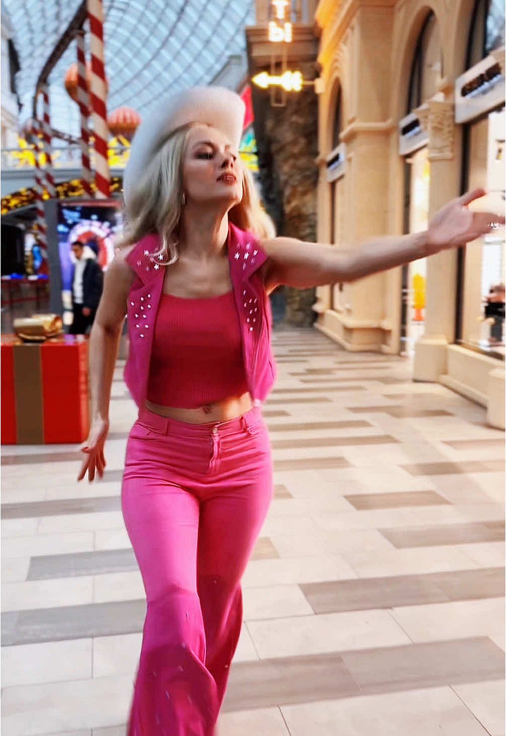 When you realize Barbie's energy is too much for you