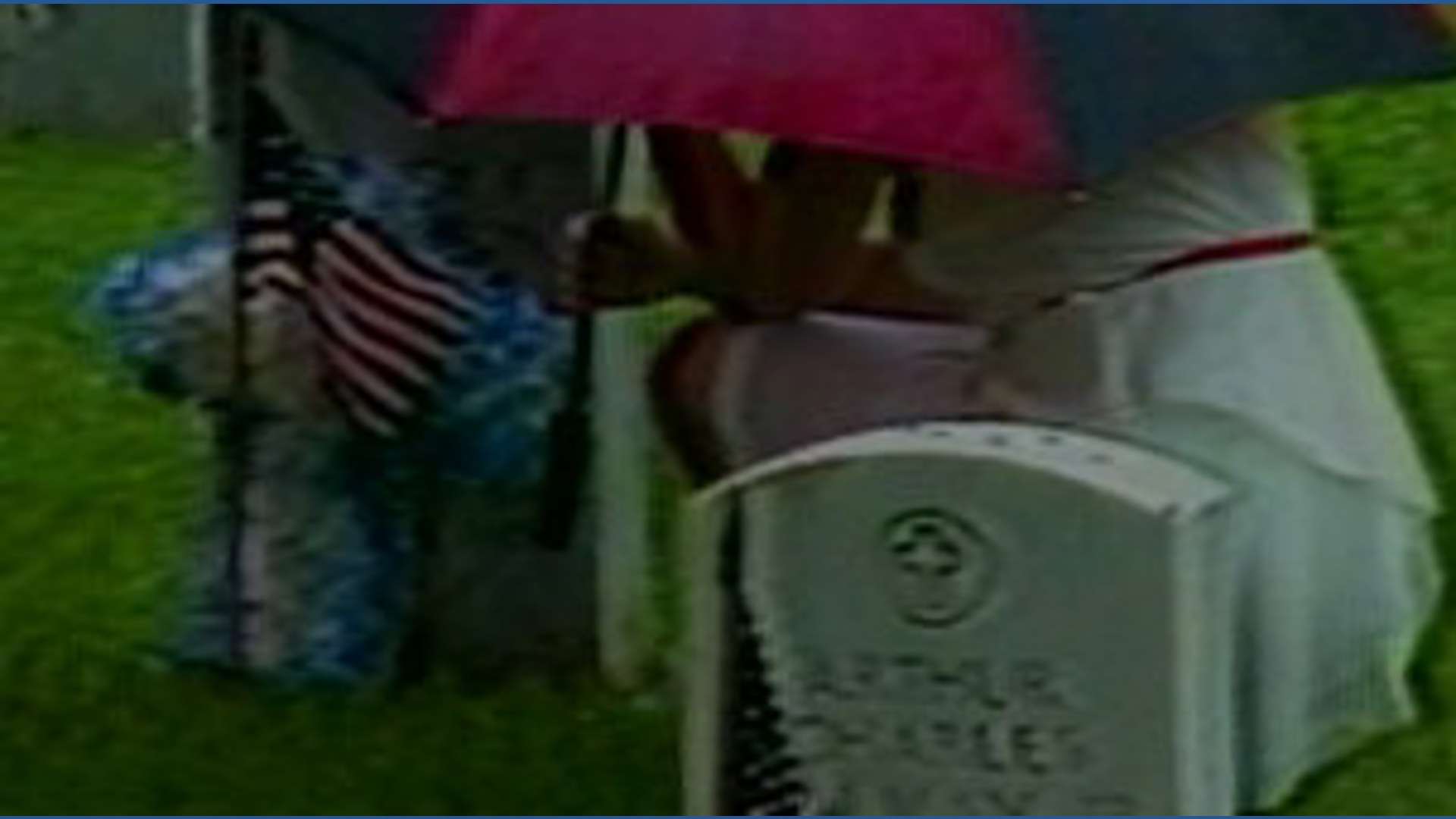 1986 Memorial Day ceremony at Zachary Taylor Cemetery