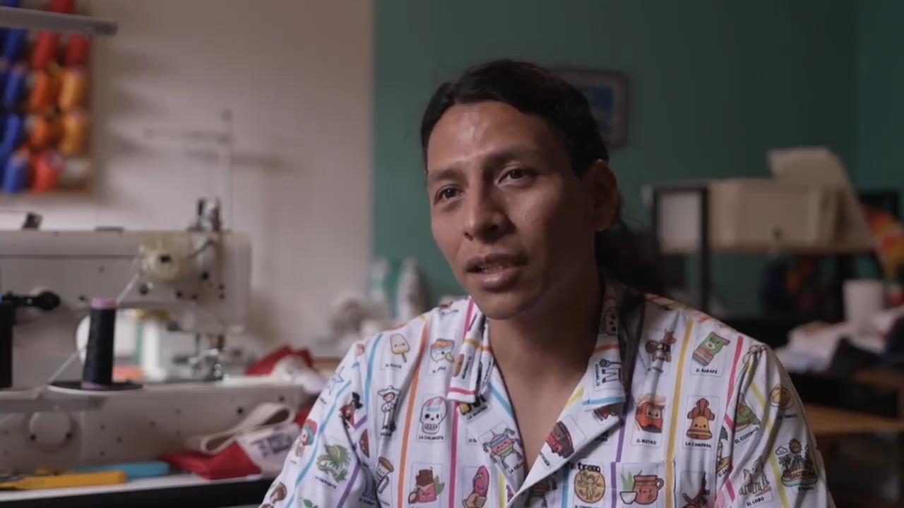 Mexican designer turns folk art into World Cup-inspired fashion