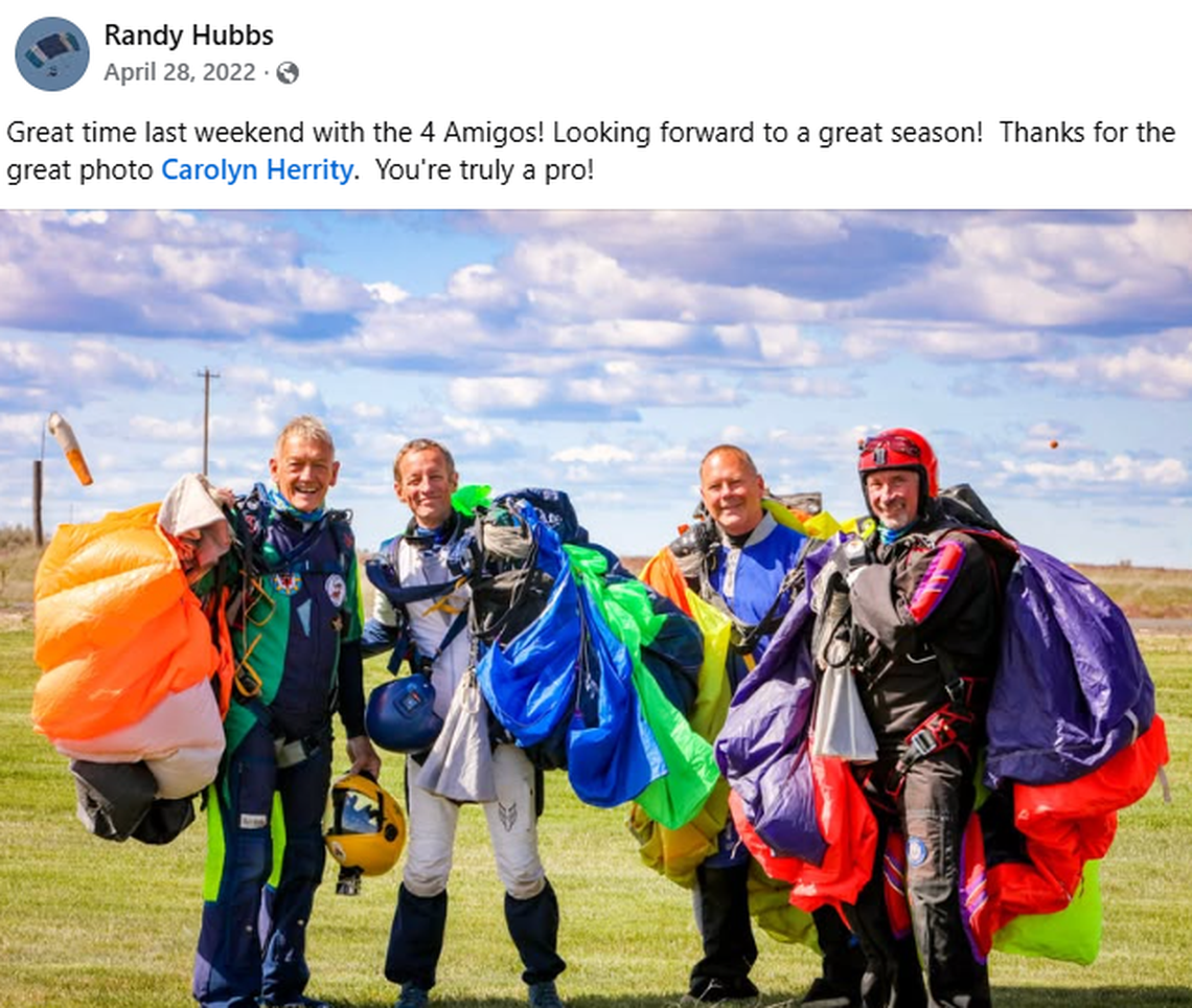 Tri-Cities musician, investor dies in skydiving midair collision