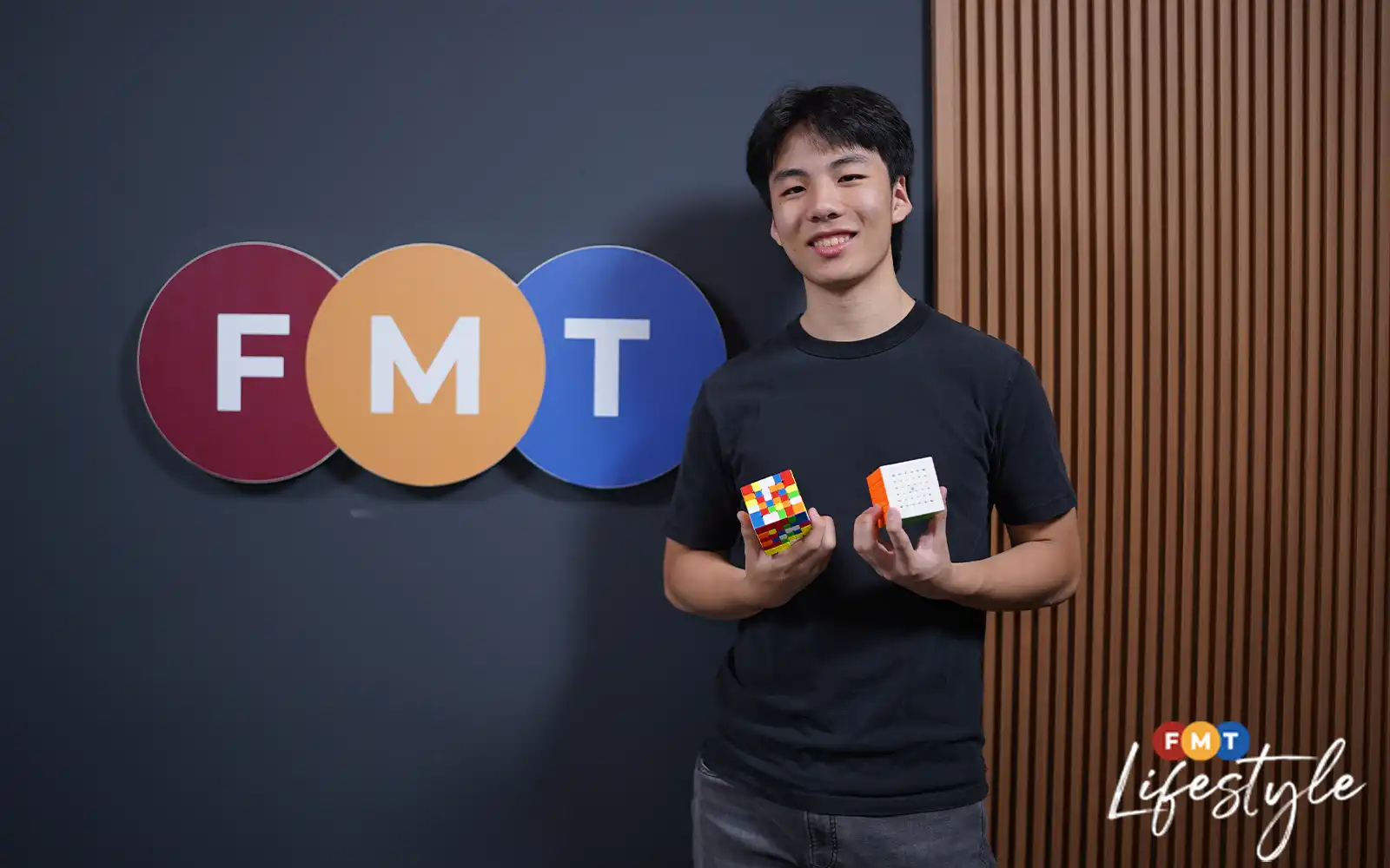 When it comes to Rubik’s Cubes, Lim Hung is making all the right moves