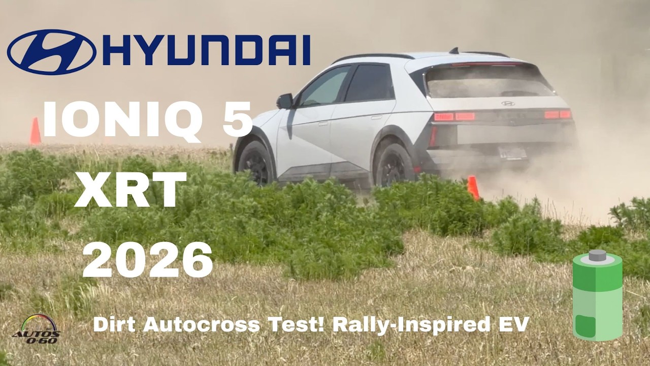 2026 Hyundai IONIQ 5 XRT review: Dirt autocross test! Rally-inspired EV ...