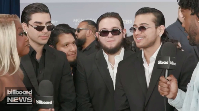 Fuerza Regida on being first in their genre to be nominated for best ...