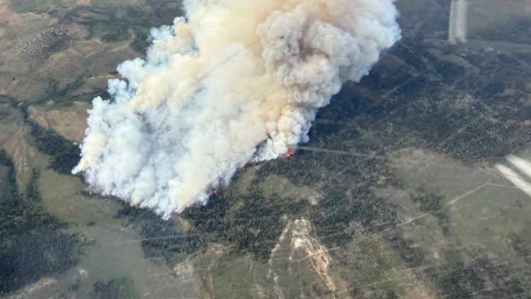 Summit Creek fire surpasses 1,200 acres near Cache Peak area