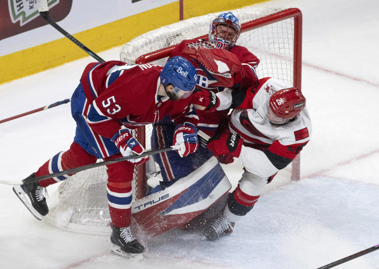 Svechnikov scores in OT, Hurricanes beat Canadiens 3-2 to take 2-1 ...