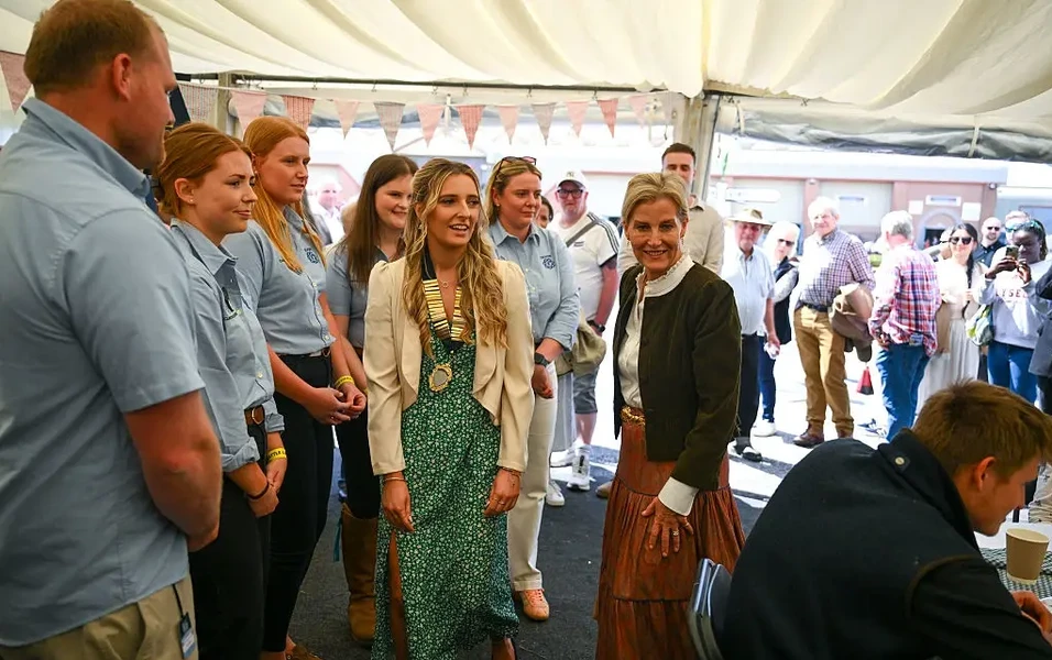 Duchess Sophie's boho skirt blends royal style and heatwave ease