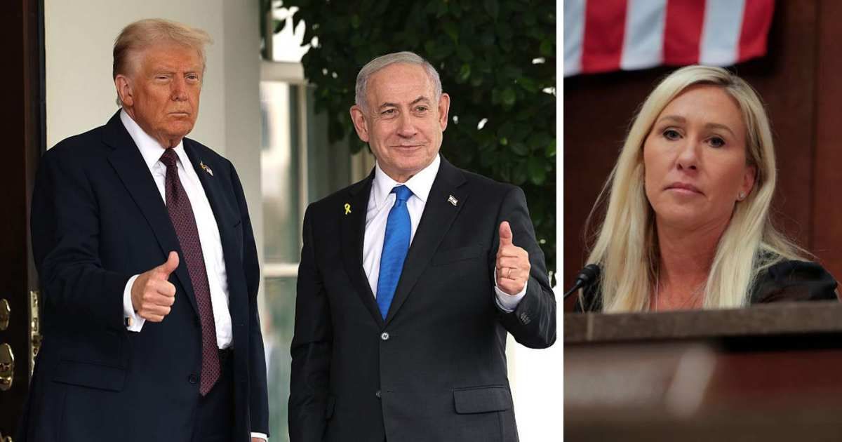 MTG blasts Benjamin Netanyahu over Trump AI post: 'Fed up with fighting ...