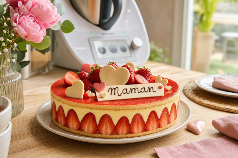 Cette recette de fraisier au Thermomix évite la grosse erreur qui gâche ...