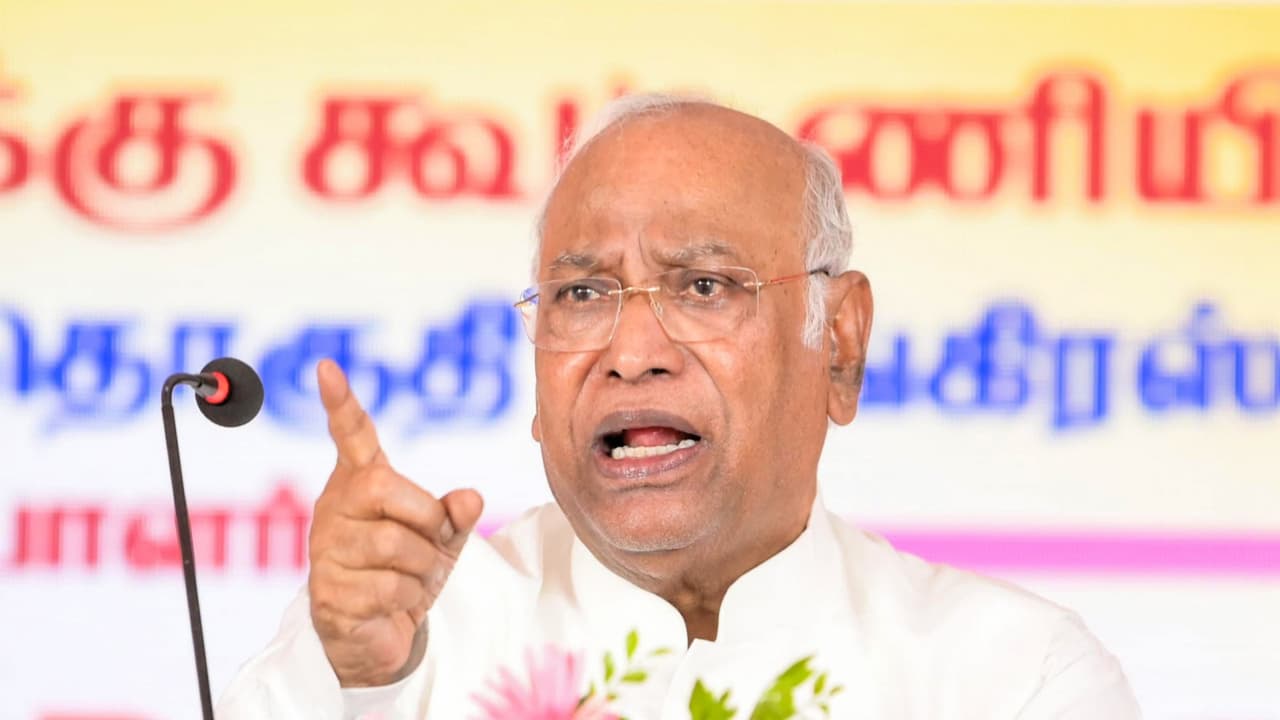 Kharge slams Centre over fuel prices despite cheaper crude oil prices