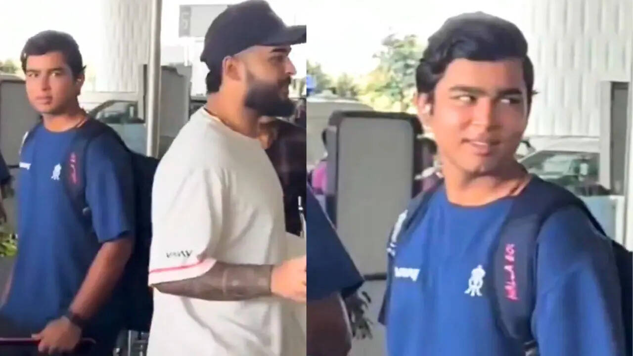 IPL 2026: Vaibhav Sooryavanshi gives captain Riyan Parag an awkward ...