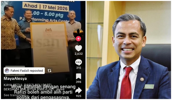 [Watch] Fahmi under fire after resharing video alleging RM8.6 million ...