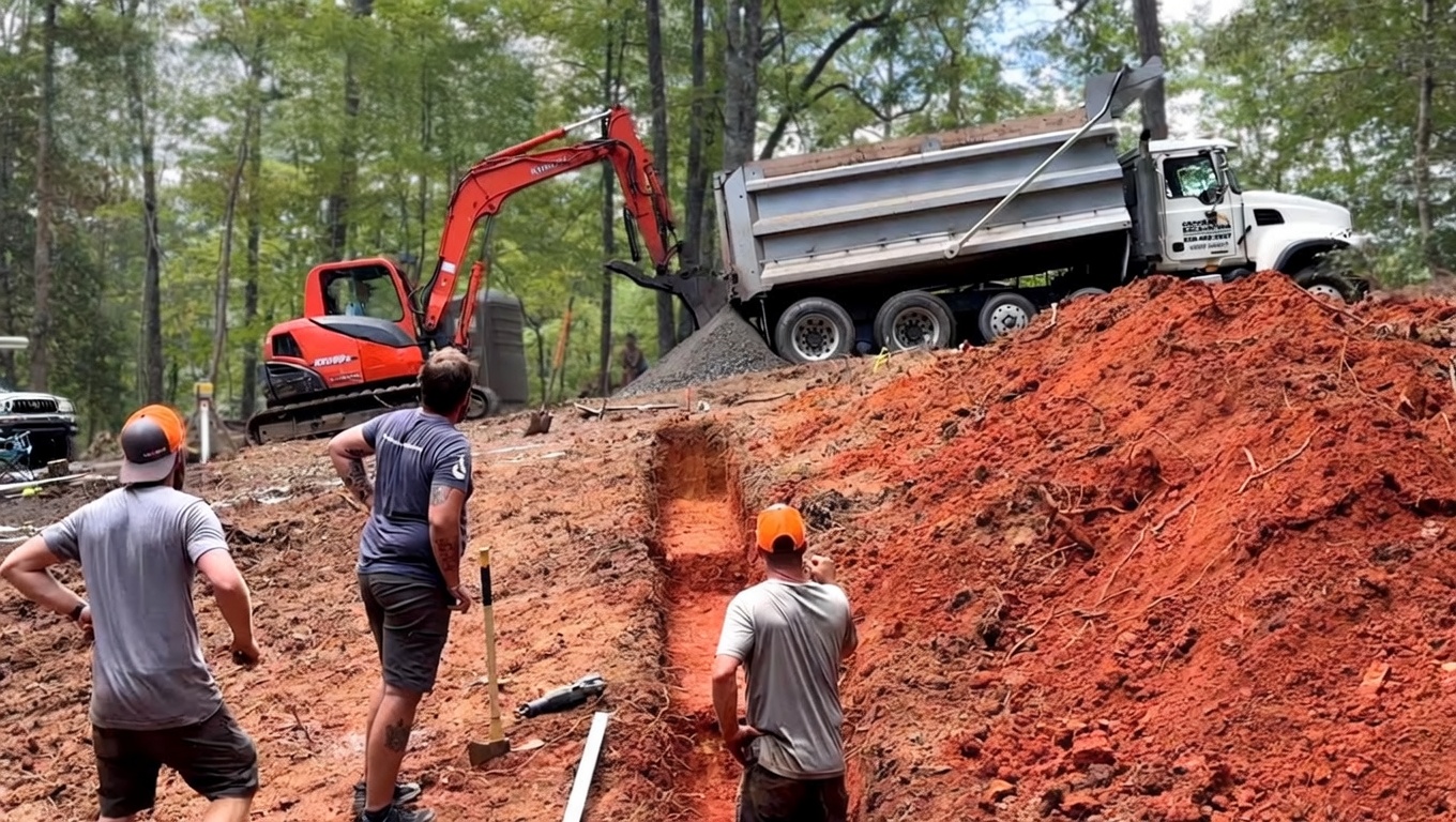 Modern home construction process