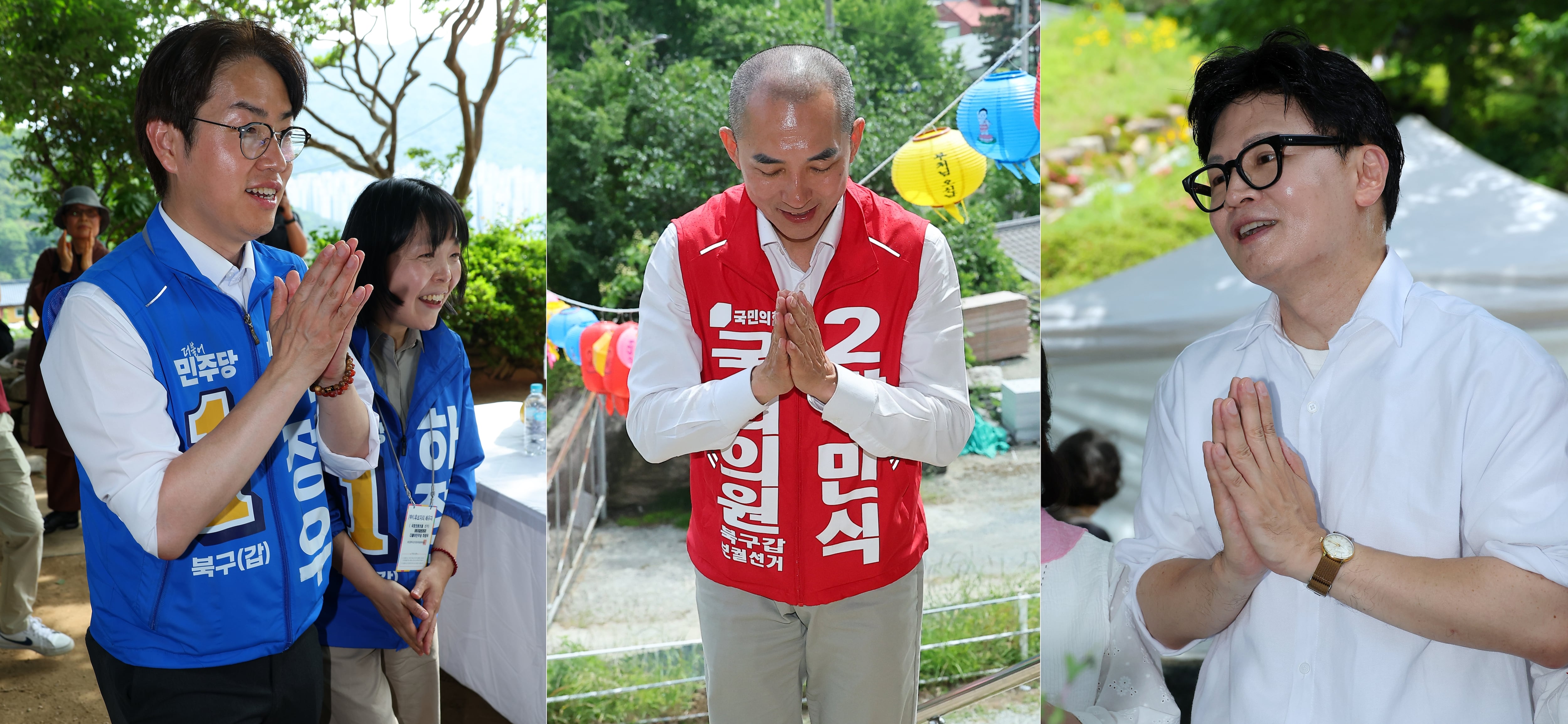 Busan Buk-gap by-election: Ha, Han in tight race