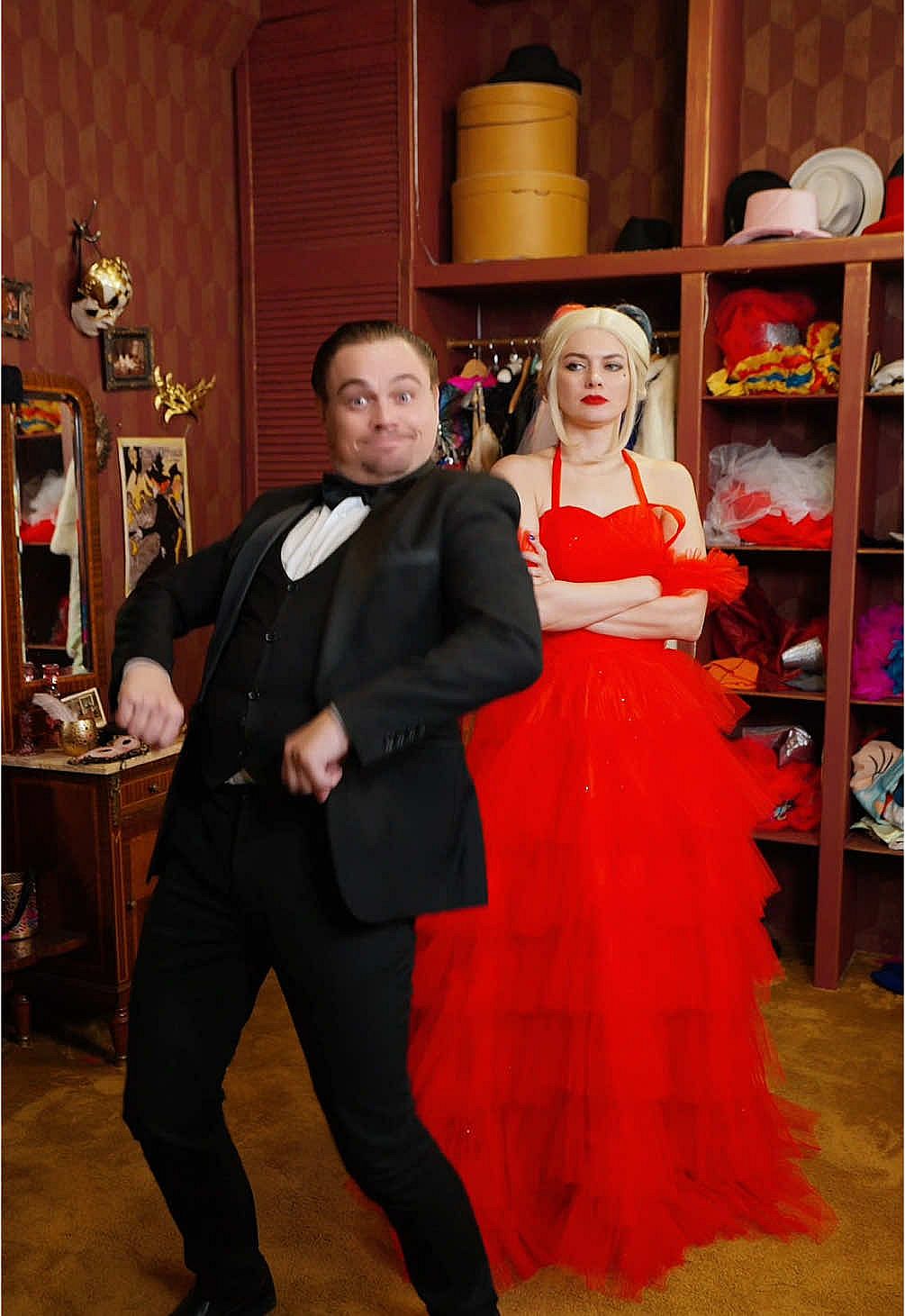 Leonardo DiCaprio’s crazy chicken dance