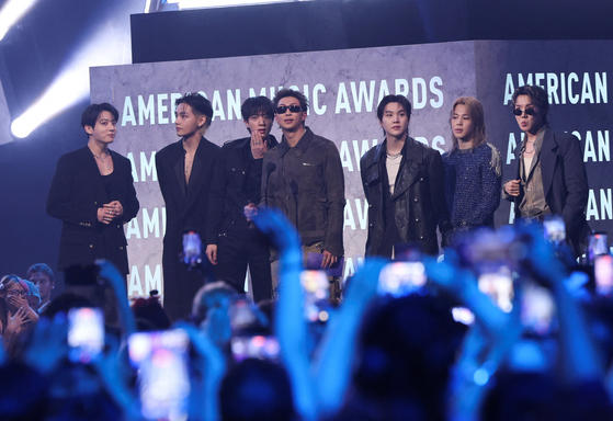 BTS's 'Swim' wins song of the summer at AMAs