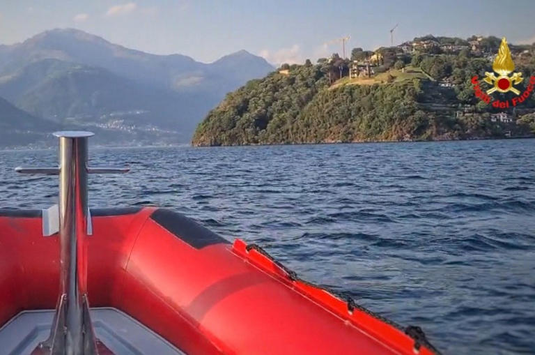 Barca in avaria a Laghetto di Colico, intervento dei Vigili del Fuoco