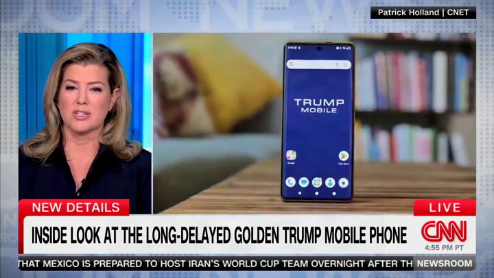 Trump Phone’s Golden Color Gets Savage Review