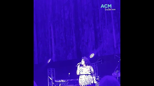 Casey Donovan performing