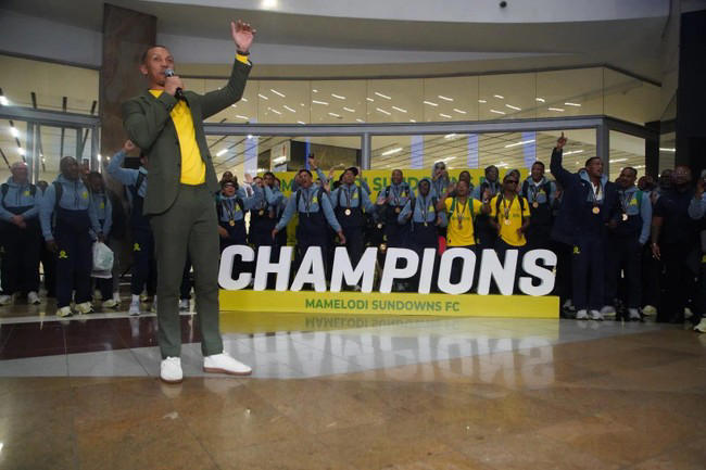 In pictures | Mamelodi Sundowns fans welcome home CAF Champions League ...