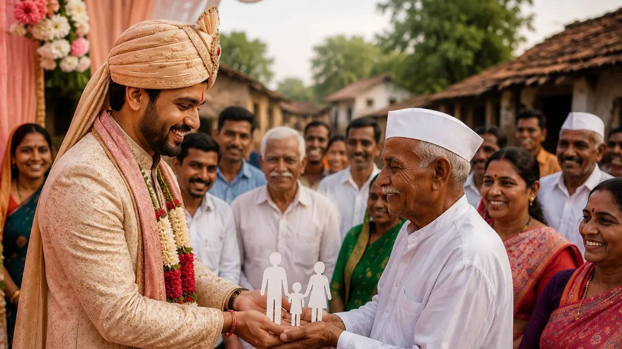 Wedding that secured entire village: Maharashtra family gifts Rs 34 cr ...