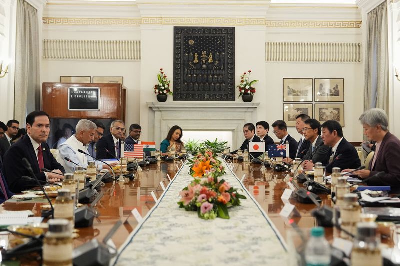 Australia-India-Japan-US Quad urged to address 'connectivity choke points'