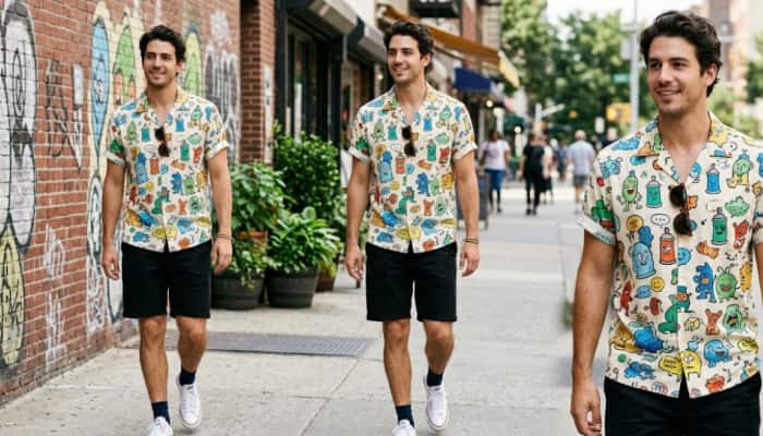 Temu Spain men’s shirts for casual everyday fashion