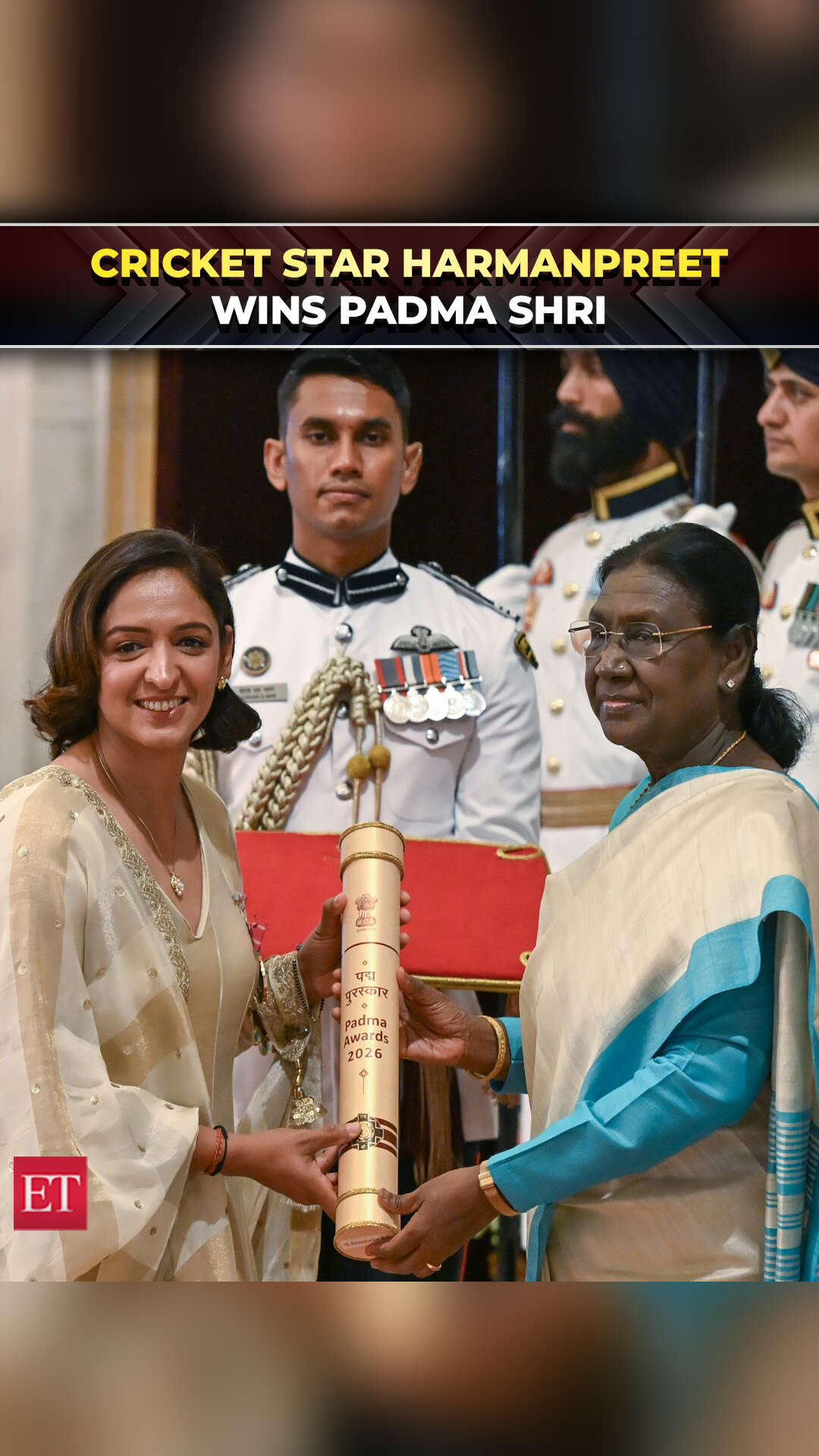 World Cup winning India captain Harmanpreet Kaur conferred with ...