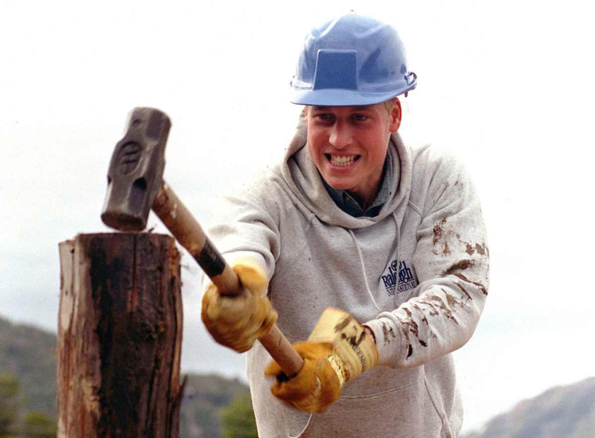 Prince William shows off carpentry skills during latest outing — and it ...