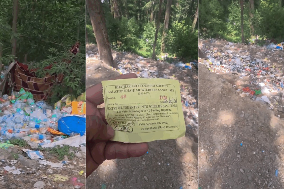 'Mini Switzerland in mess': Viral X post exposes Khajjiar’s garbage problem