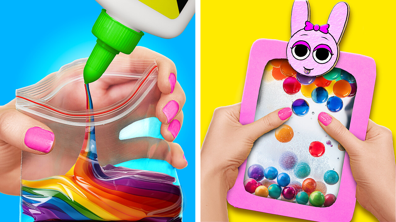 Creative stress-relief fidget toys for fun at school