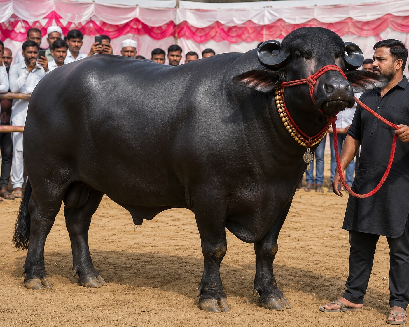 Baahubali buffalo becomes star attraction at Hapur cattle fair ahead of ...