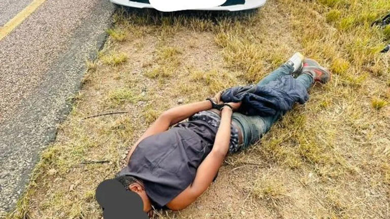 Suspect arrested on a bus fleeing Limpopo with allegedly stolen copper