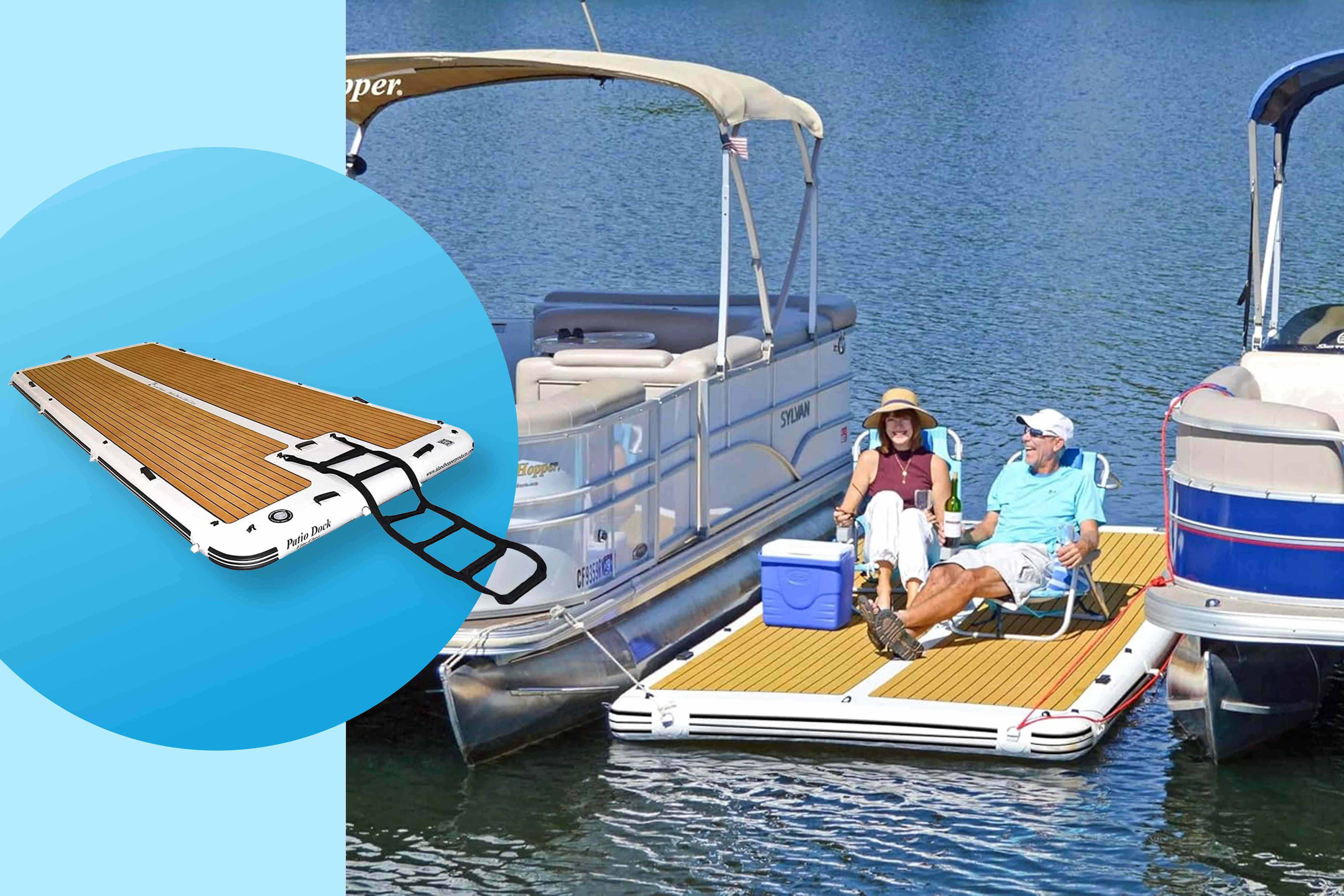 This giant inflatable boat dock is a ‘waterfront game changer’ for ...