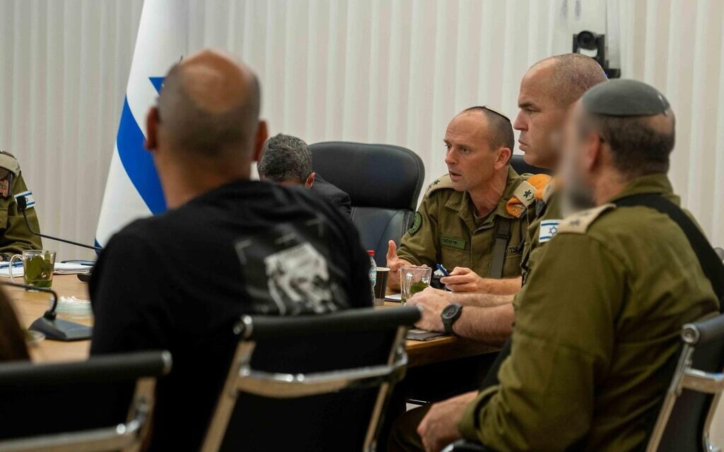Home Front Command chief meets northern leaders amid escalating ...