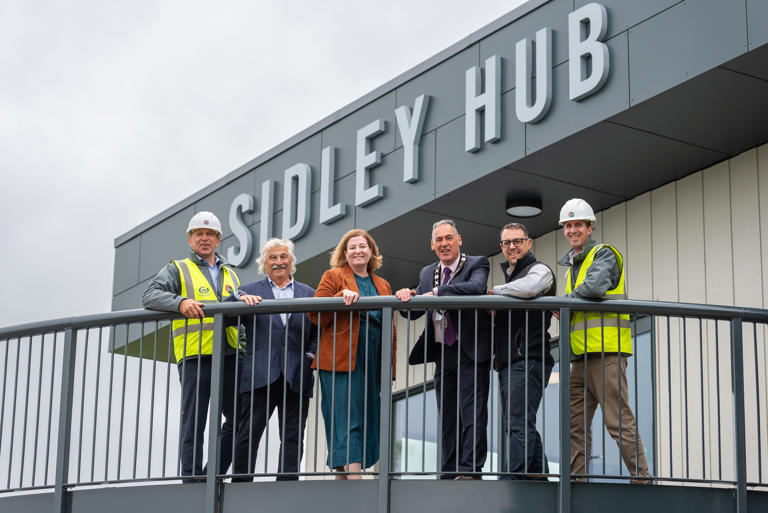 Rother District Council leader: Celebrating Colonnade and Sidley Hub ...
