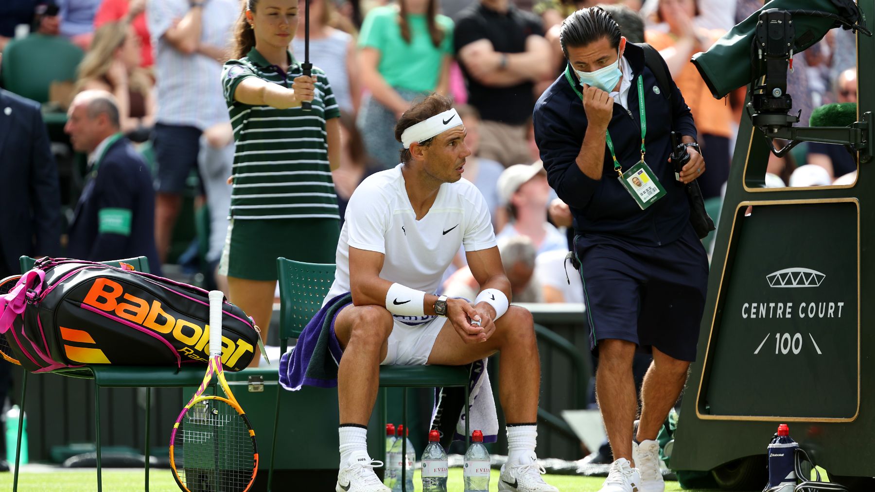 El impactante bulto en el pie que tiene Rafa Nadal tras padecer el ...