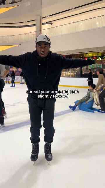 How to improve balance while ice skating as a beginner