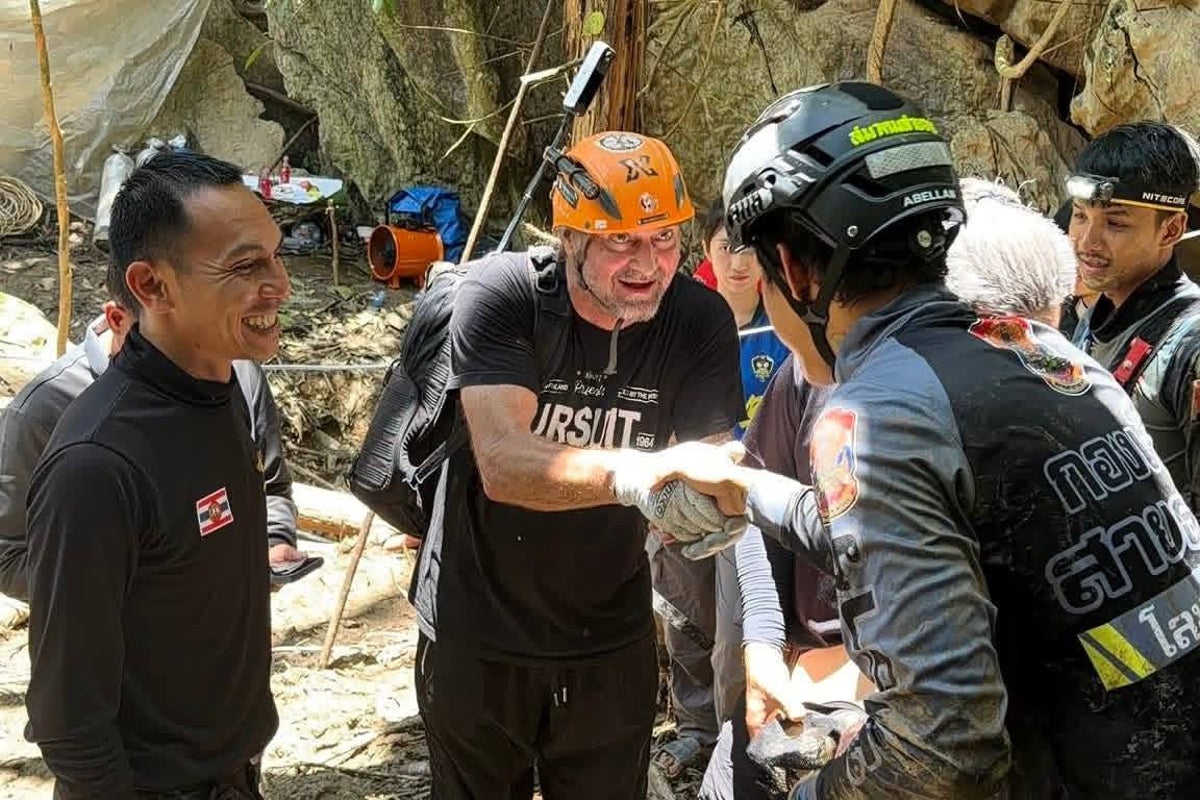Thai rescuers join mission to save group trapped in flooded Laos cave