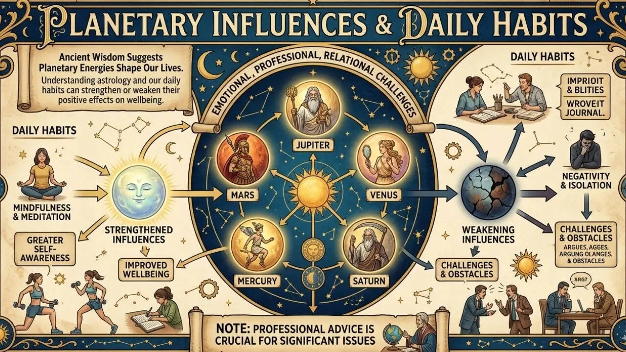 From anger to dishonesty; these daily habits may be weakening your planets