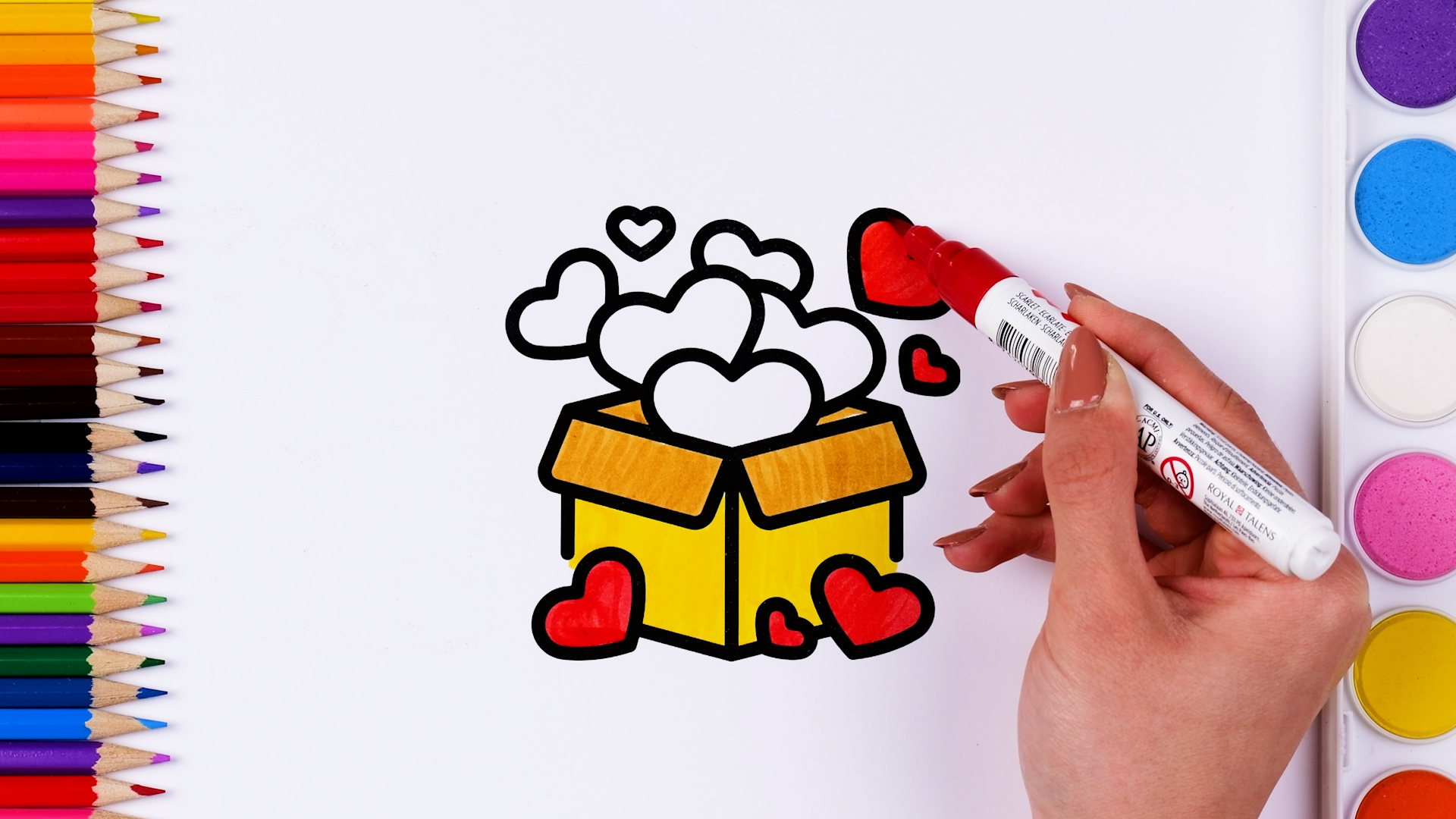 Creatief kleurplezier voor kinderen